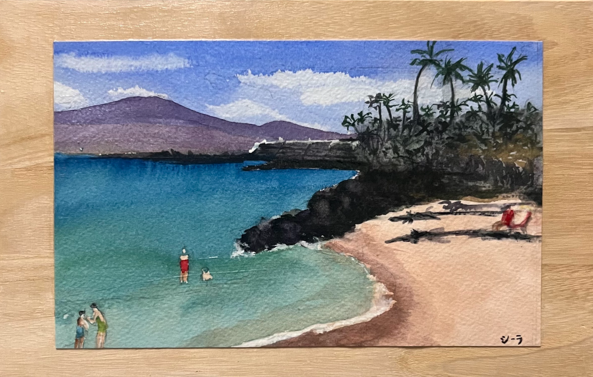 Sheila Chugani Baumgardner Original Art: Tropical Bliss | CATHERINE ...