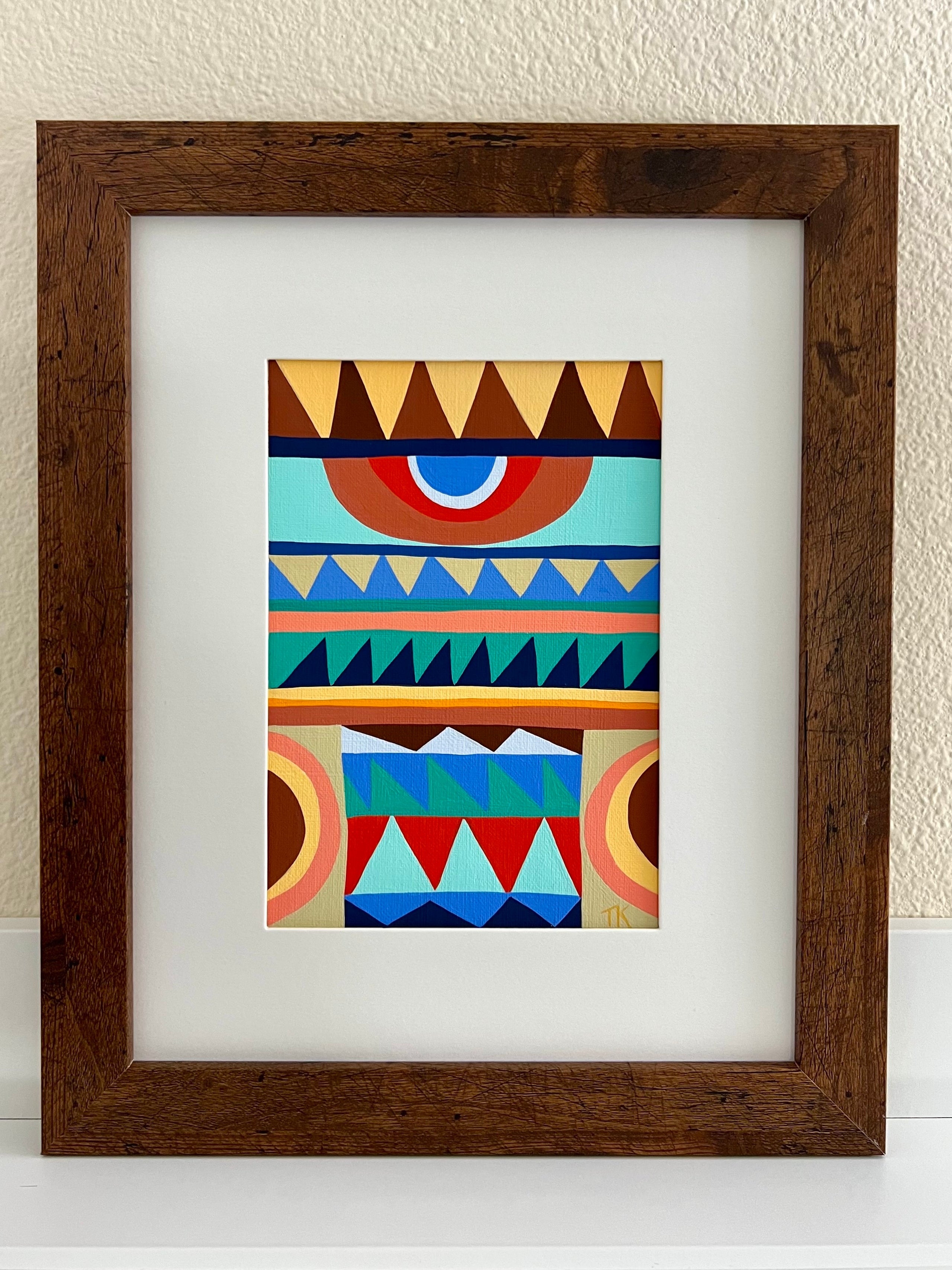 Theresa Kotvis Original Art Brighten Things Up No 3 Catherine Bede Gallery